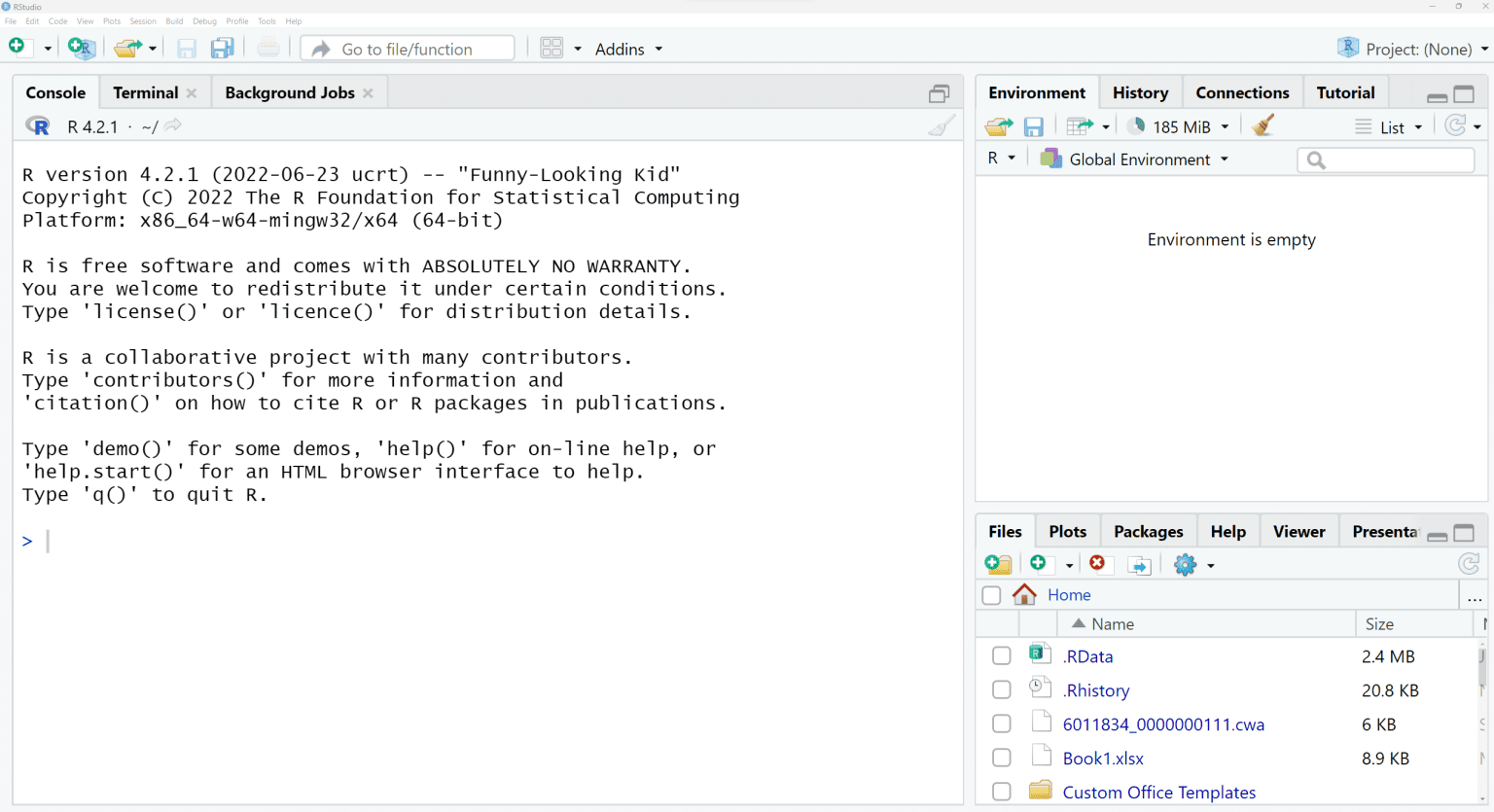 A short R tutorial - Accelting