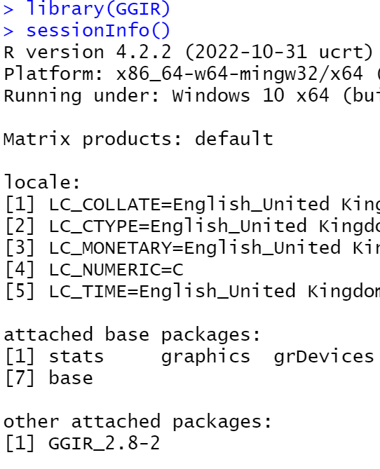 A short R tutorial - Accelting